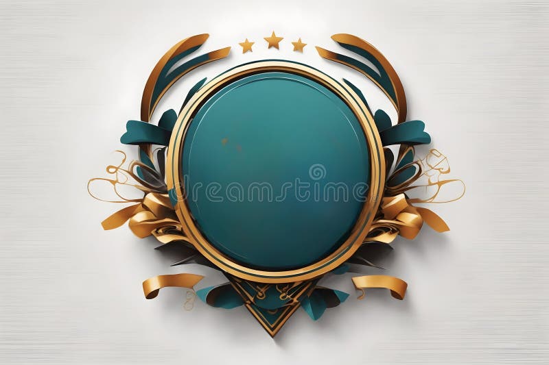 Gold Background or Texture and Gradients Shadow Stock Illustration ...