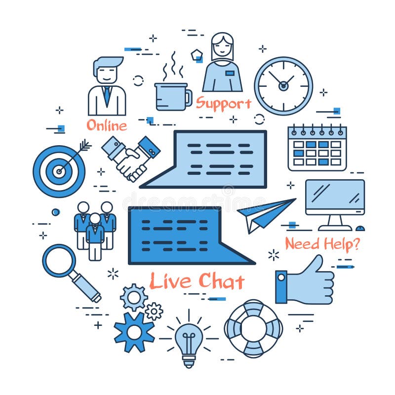 Friendly Communication Stock Illustrations – 25,707 Friendly ...