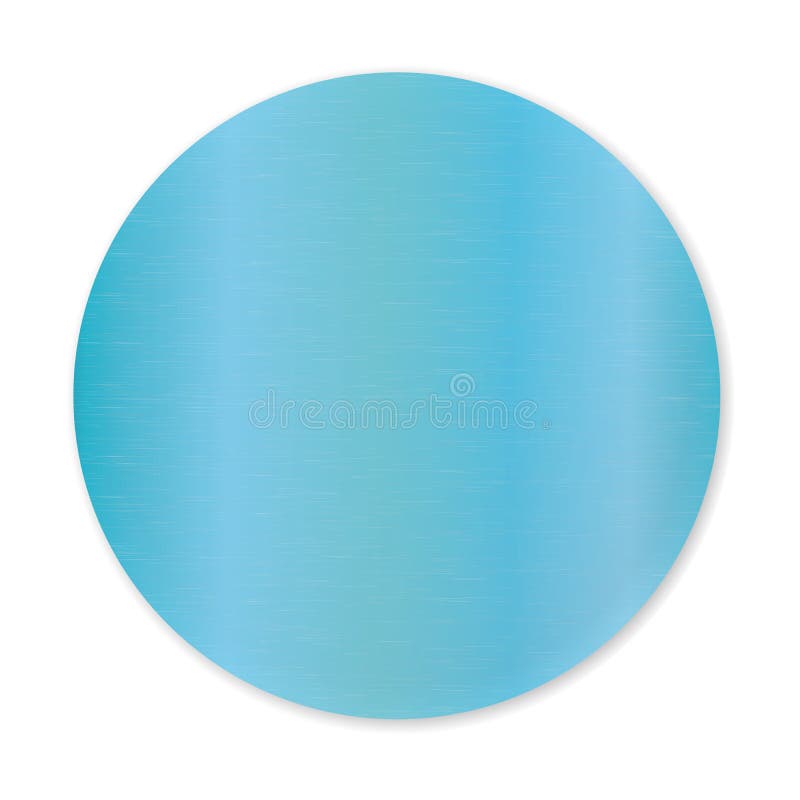 Blue Round Sticker Banner on White Background Stock Vector ...