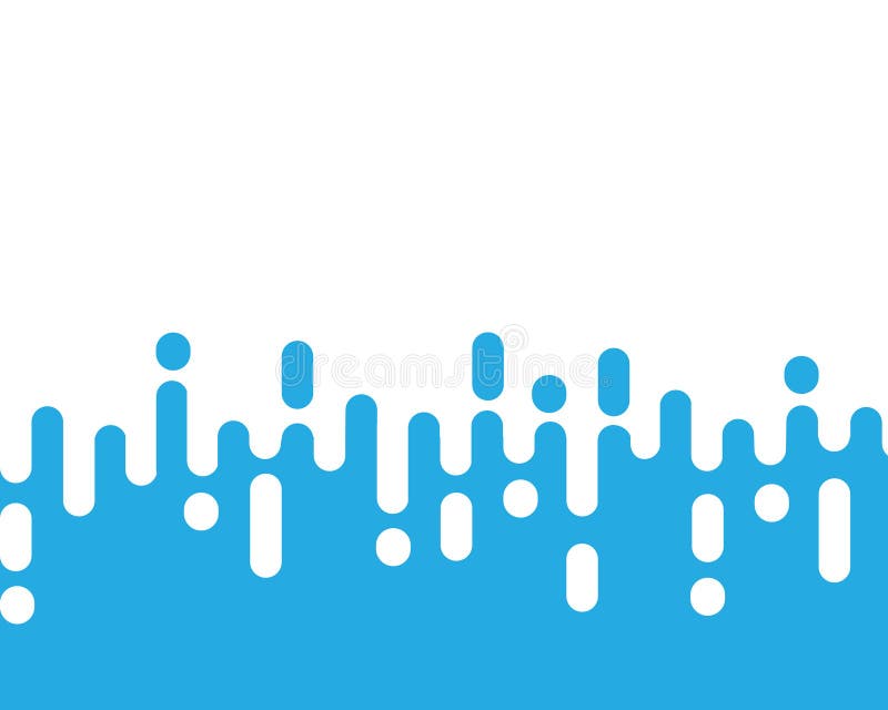 Blue Rounded Lines Halftone Stock Vector - Illustration of halftone ...