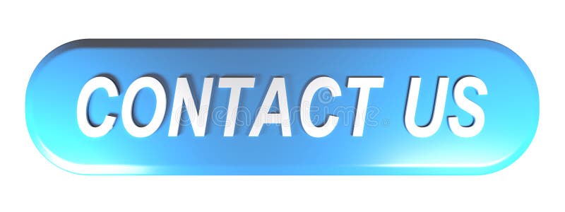 Blue Rounded Rectangle Push Button CONTINUE - 3D Rendering Illustration ...