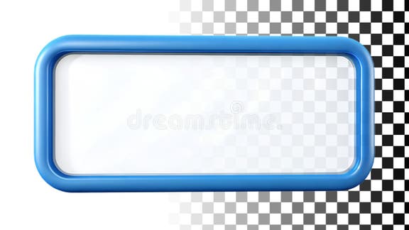 Blue Rounded Rectangle, Shape and UI Element Png Transparent Image ...