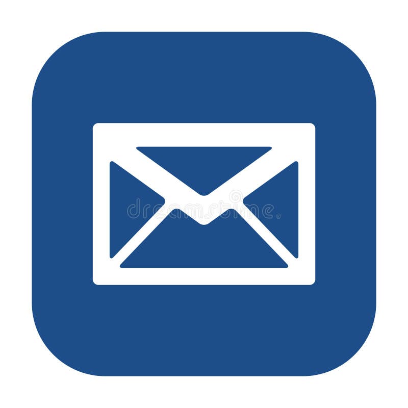 Blue Rounded Square Gear Wheels Icon, Button. Stock Vector ...