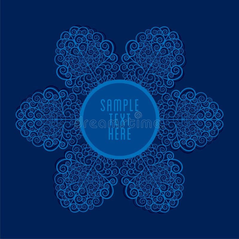 Blue Royal Color Banner Design Stock Vector - Illustration of idea ...