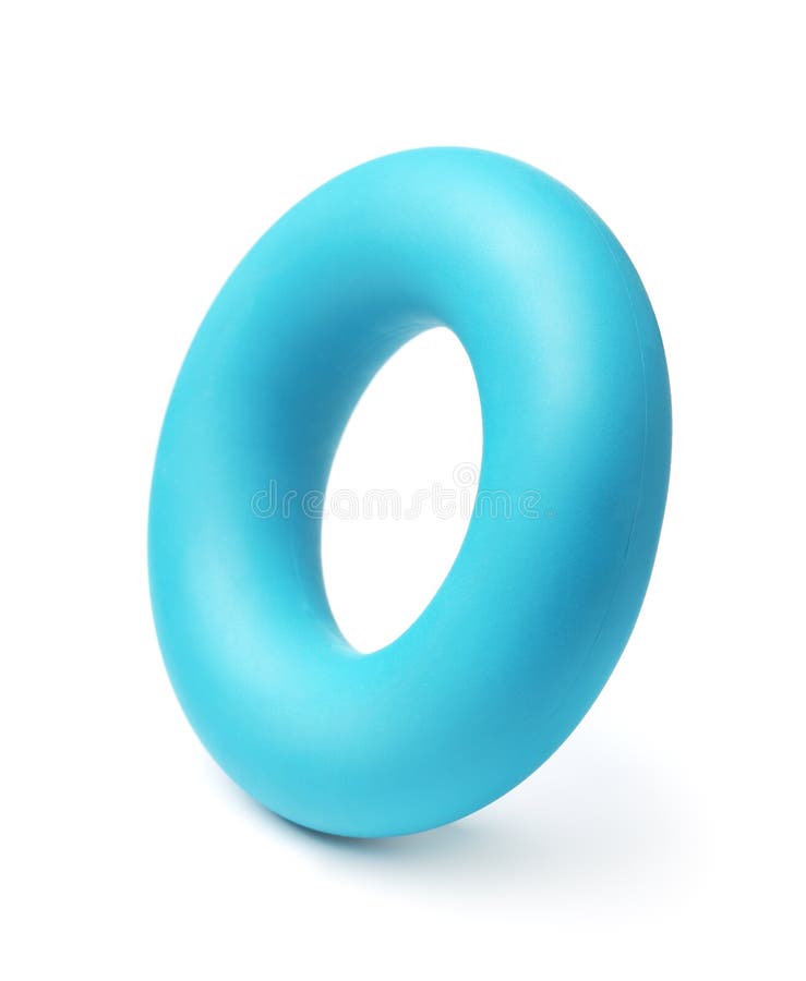 Rubber Ring for Swimmimg on the Sea ,Cha-am Beach, Phetchaburi ...