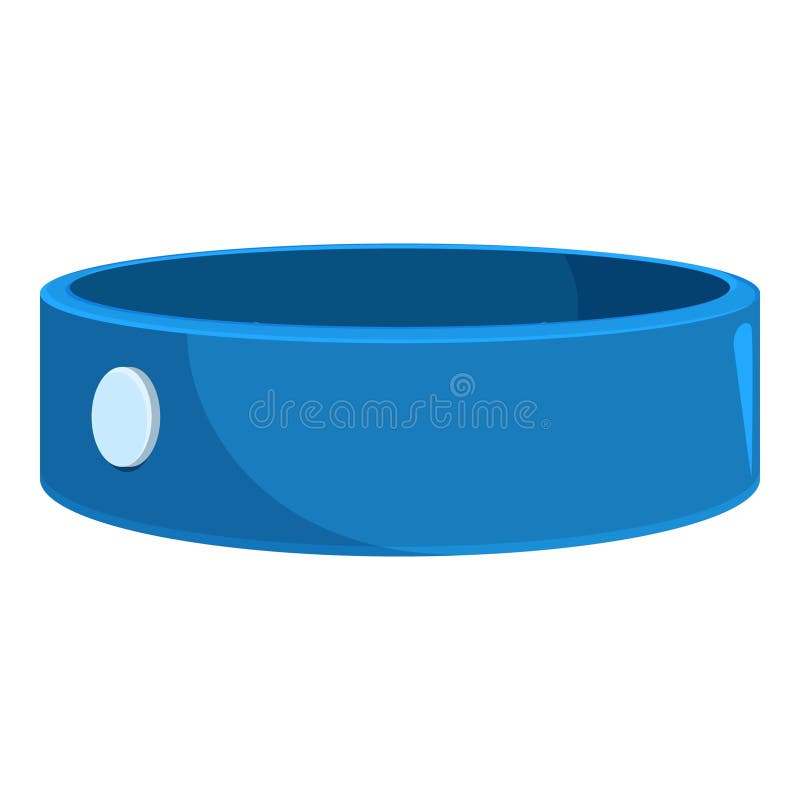 Blue Rubber Boot with Flowers in Cartoon Style Isolated on White ...