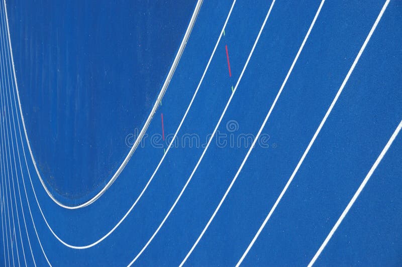 Blue running track stock photo. Image of dividing, point - 3047010 Blue running track stock photo. Image of dividing, point - 3047010