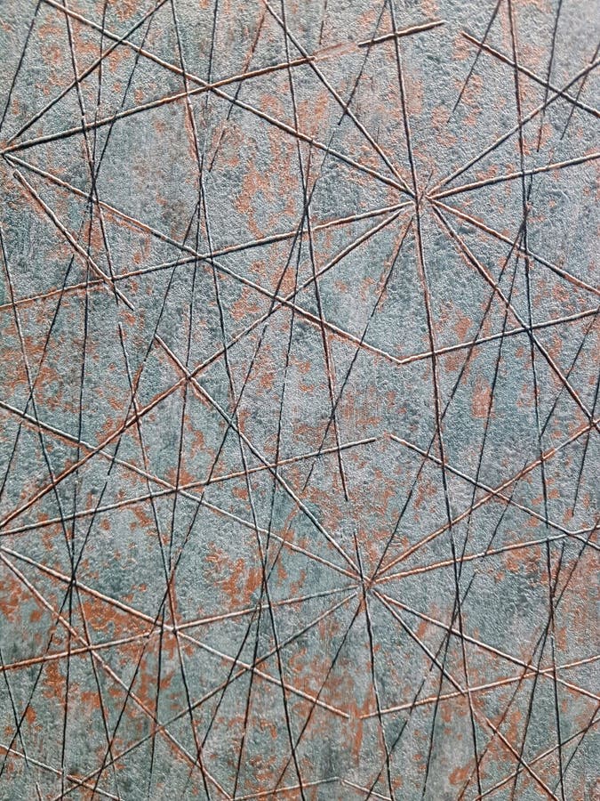 Blue, Rust, Lines Abstract Background Stock Photo - Image of antique ...
