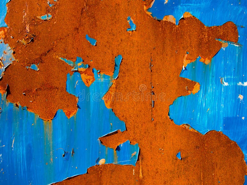 Blue Rust Texture stock photo. Image of dark, lines, deserted - 38158476