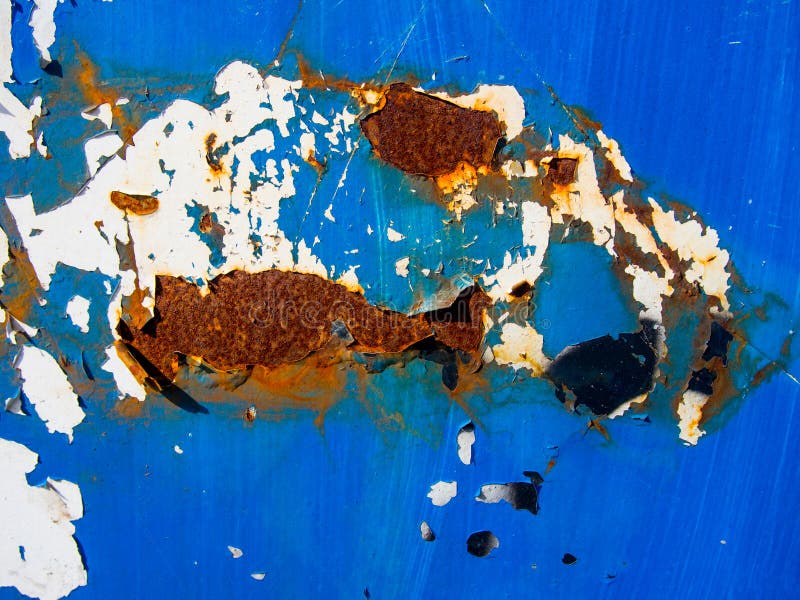 Blue Rust Texture stock photo. Image of dark, lines, deserted - 38158476