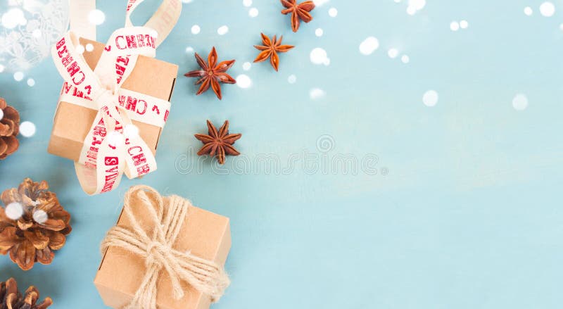Blue rustic christmas stock image. Image of collection - 126089753