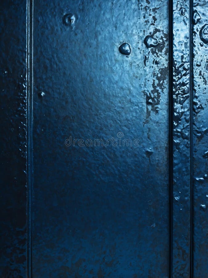 Blue Rustic Metallic Surface Texture Backgrou Ai Generated Stock ...