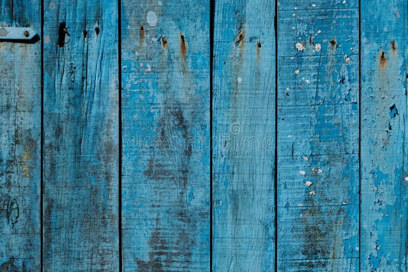 Blue rustic wood wall stock image. Image of peeled, cyan - 227491977