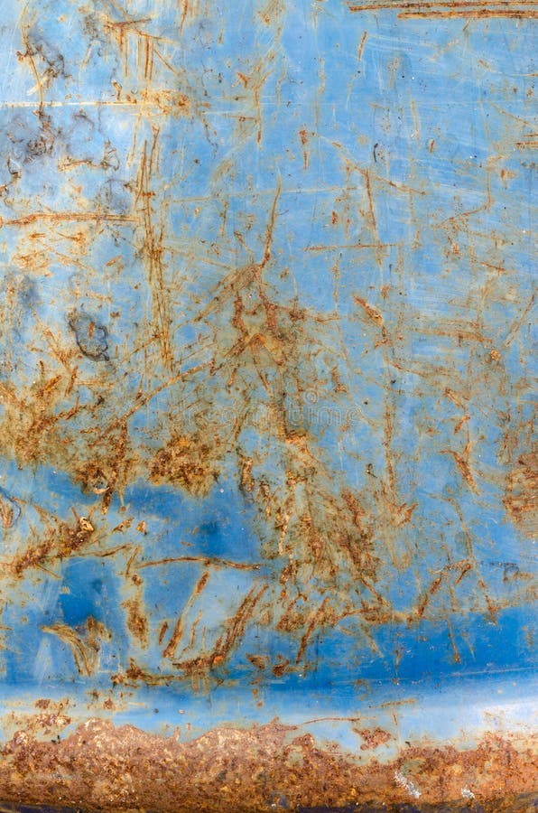 Blue rusty metal stock photo. Image of detail, blue, corroded - 40103660
