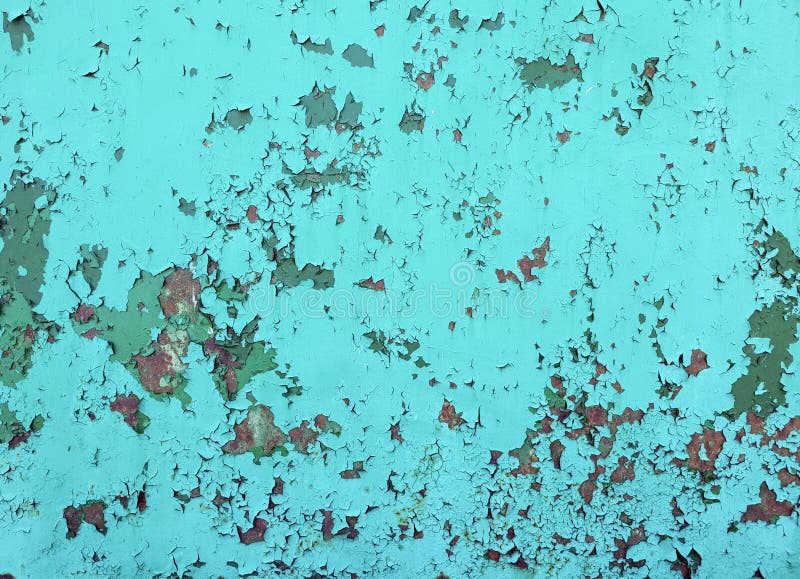 Blue Rusty Metal Texture Background Stock Photo - Image of exterior ...