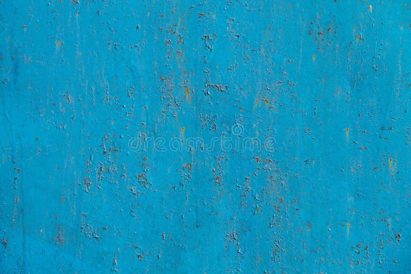 Blue rusty metal texture stock image. Image of decay - 100382523