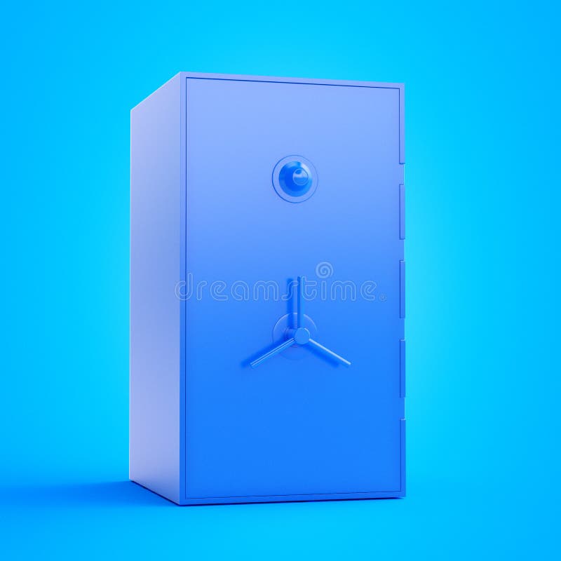 Security safe stock illustration. Illustration of safe - 953186