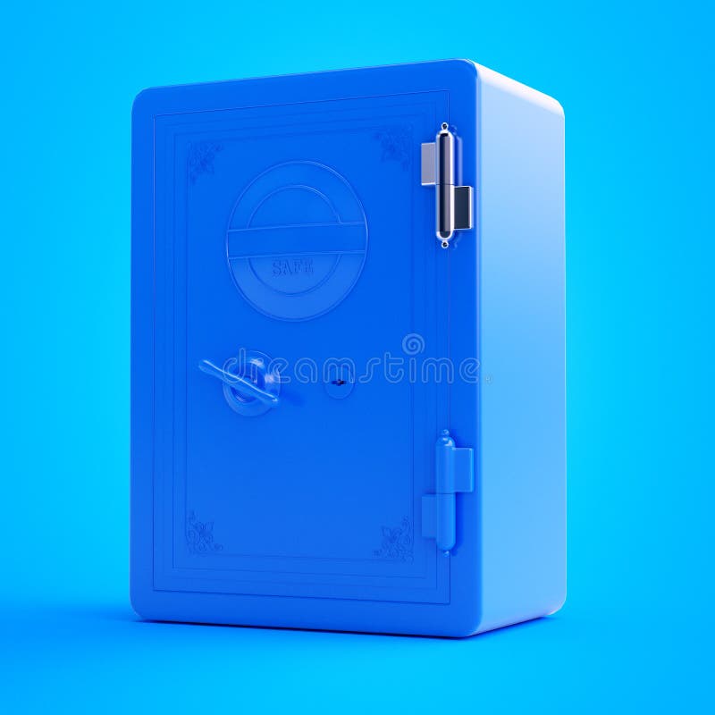 Security safe stock illustration. Illustration of safe - 953186