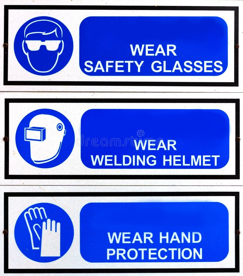 Safety Helmet Sign Board