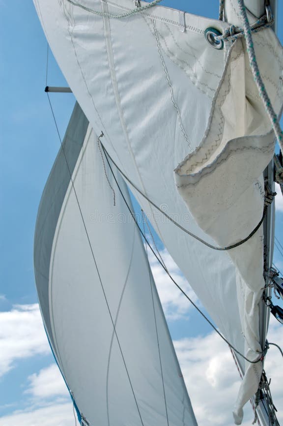 Blue Sailing stock image. Image of marine, sails, drift - 1293623