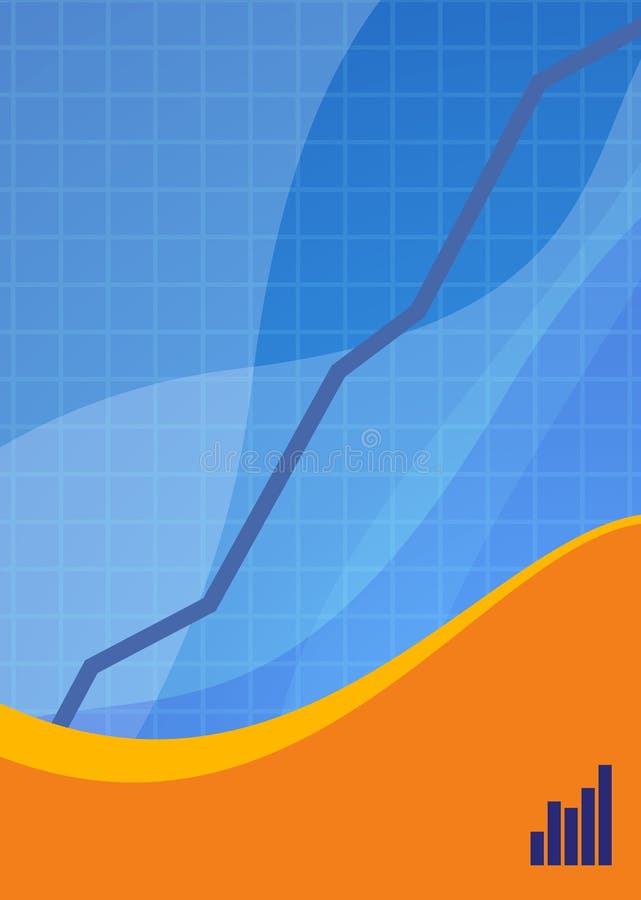 Blue Sales Stock Market Analysis Stock Illustration - Illustration of ...