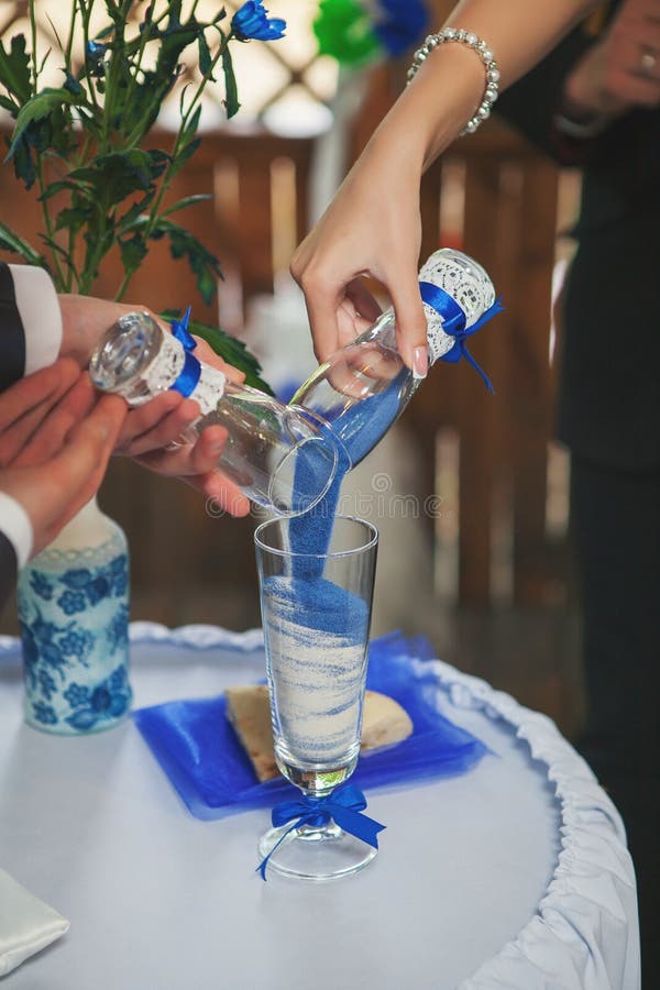 Blue sand stock image. Image of happiness, color, couple - 55234467