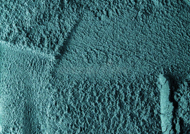 Blue Sand Texture. Background With Light Blue Fine Sand. Sharp Lines Of ...