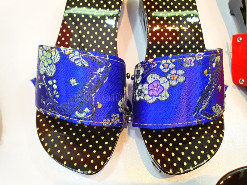 Sandals on sale stock image. Image of selection, sale - 268351387