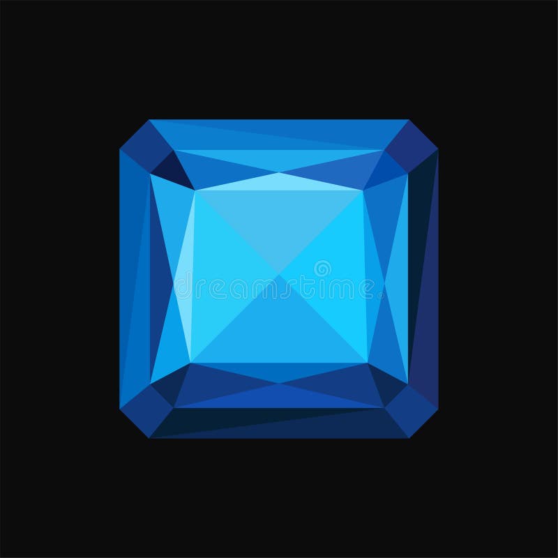 Square Gem Clip Art