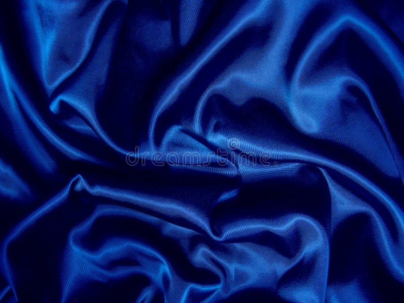 Blue satin stock photo. Image of satin, material, silk - 3791866