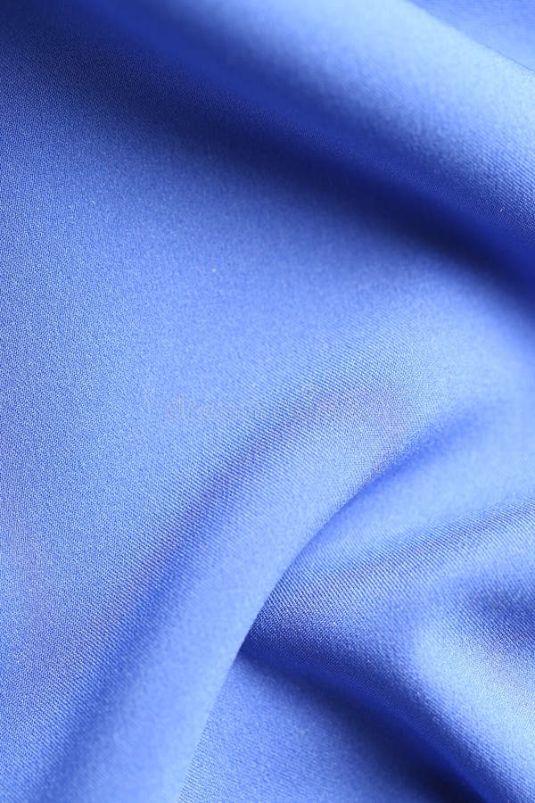 Blue satin stock photo. Image of smooth, curve, silky - 41285982