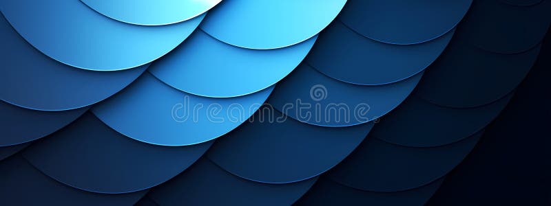 Blue Scales Pattern Abstract Background. Wallpaper, Backdrop. 3D Render ...
