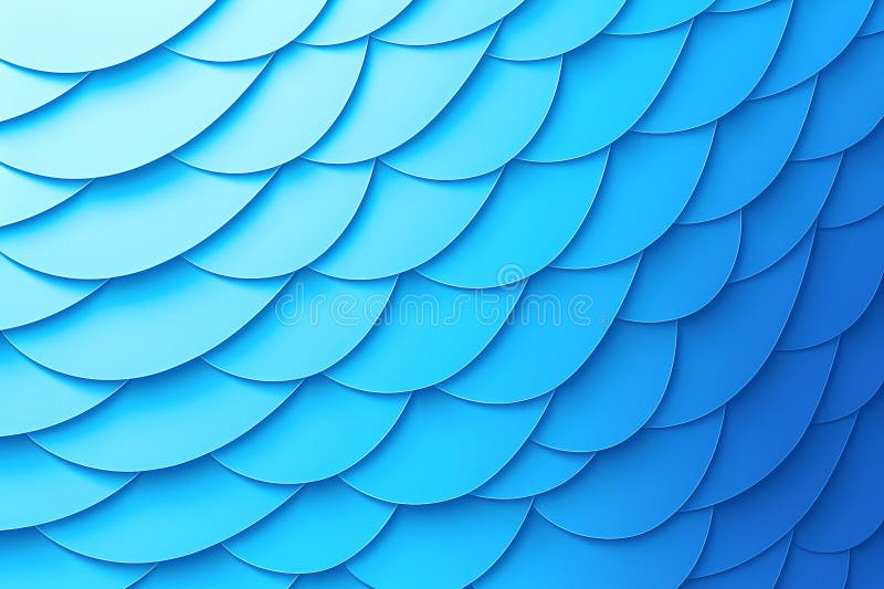 Blue Scales Pattern Abstract Background. Wallpaper, Backdrop. 3D Render ...