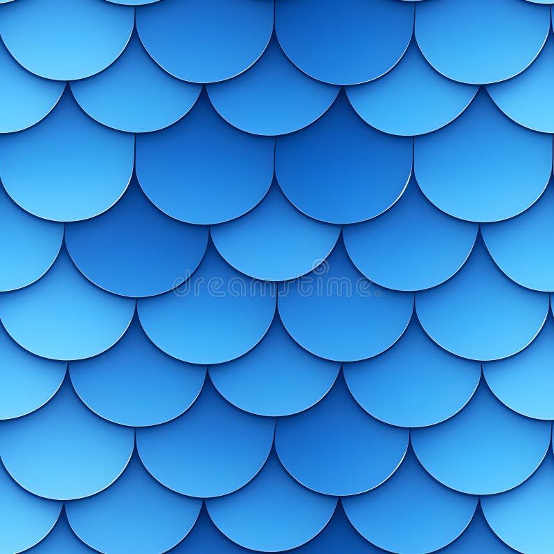 Blue Scales Seamless Pattern Abstract Background. Wallpaper, Backdrop ...
