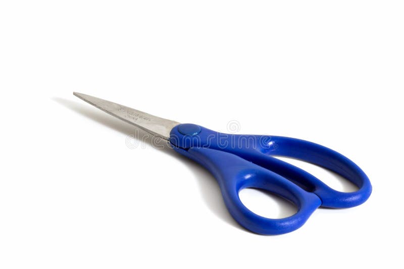 Blue Scissors stock image. Image of trim, snips, blade - 1599305