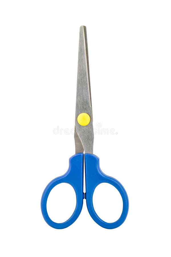 Blue scissors stock photo. Image of clip, color, blue - 35241414