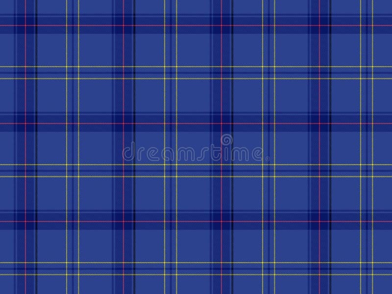 Blue Scottish tartan stock illustration. Illustration of line - 7410418