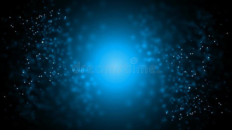 Blue Screen with Animated Lines and Dots on the Screen, for ...