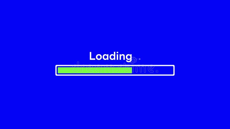 Blue Screen Loading Bar Downloading Bar Loading Screen Pixelated ... Blue Screen Loading Bar Downloading Bar Loading Screen Pixelated ...
