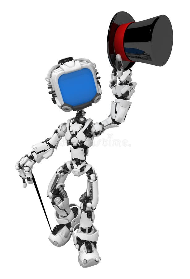 Top Hat Robot Stock Illustrations – 37 Top Hat Robot Stock ...