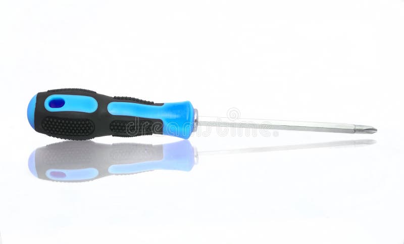 Blue Screwdriver stock image. Image of driver, blue, work - 45595181