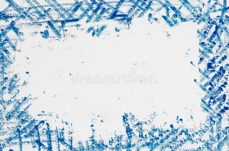 Blue Scribbles on White Background Stock Photo - Image of textured ...