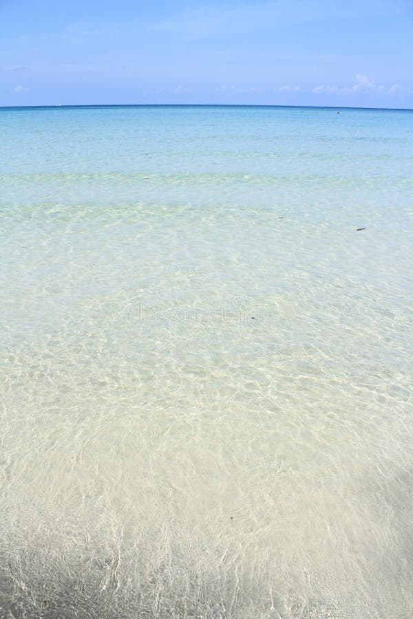 Caribbean Turquoise Sea Beach Shore Stock Image - Image of mexican ...