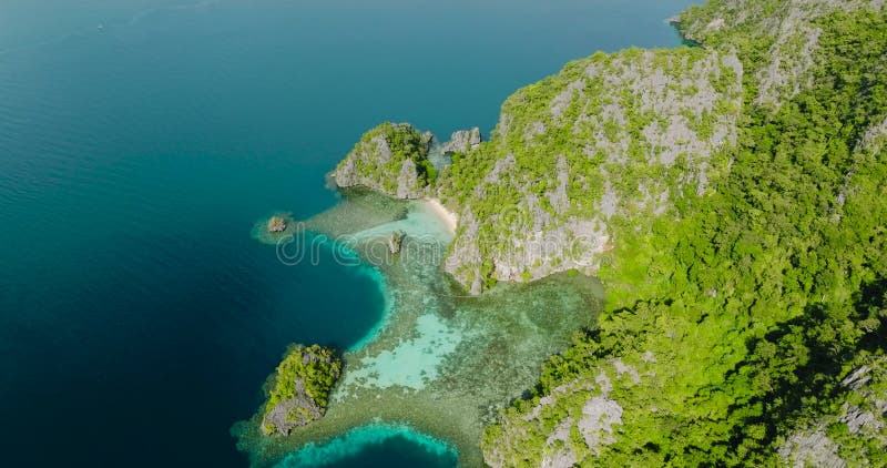 Calachuchi Beach in Coron, Palawan. Philippines Stock Video - Video of ...