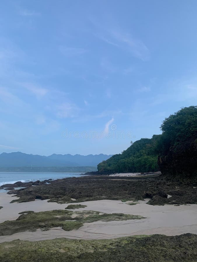 Blue Sea and Cool Beaches . Stock Image - Image of blue, beautiful ...