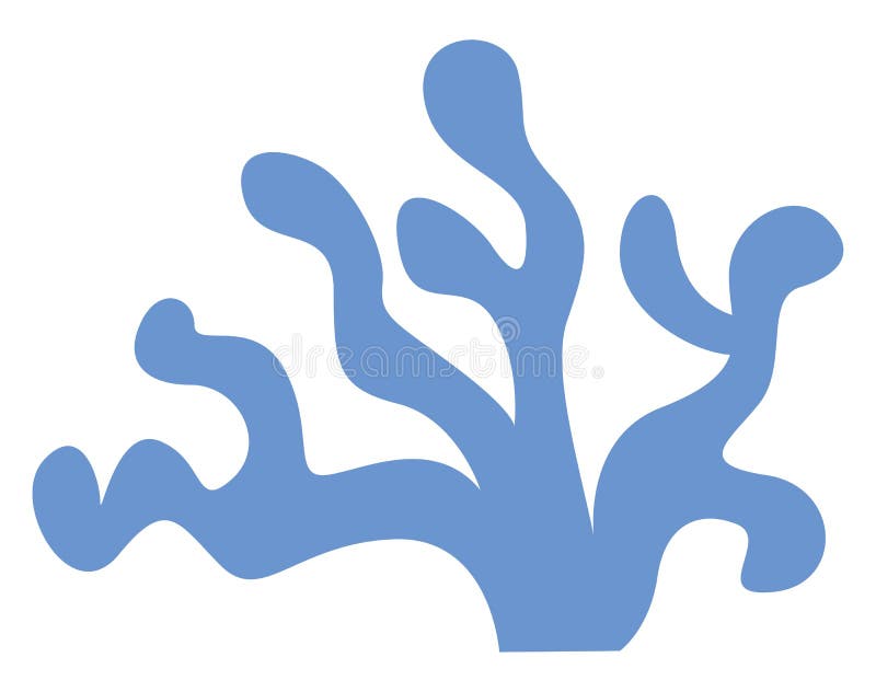 Sea coral icon stock vector. Illustration of marine - 146224631