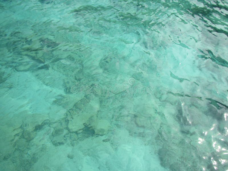 Blue Sea Screen Blackground. Stock Photo - Image of clear, screen ...