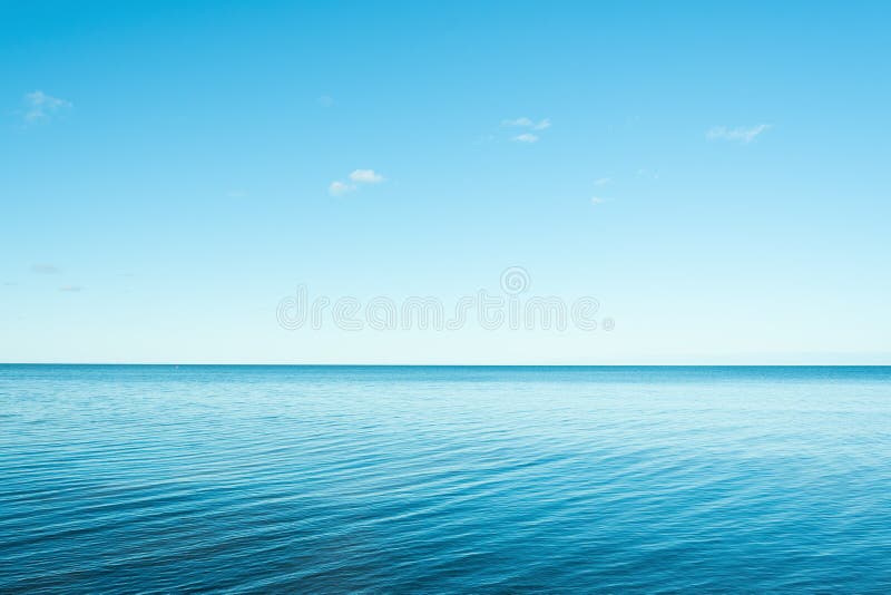 Blue sea. stock photo. Image of natural, ocean, environment - 60388200