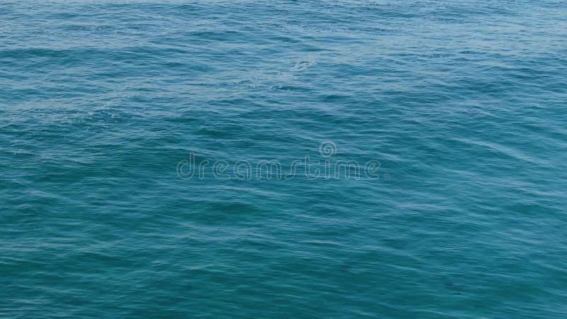 Blue Sea Surface with Ripples. Static Shot Stock Video - Video of tide ...