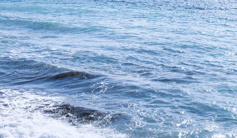 Blue sea texture stock photo. Image of idyllic, cool - 138124004